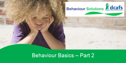 Behaviour Solutions DCAFS - Behaviour Solutions DCAFS